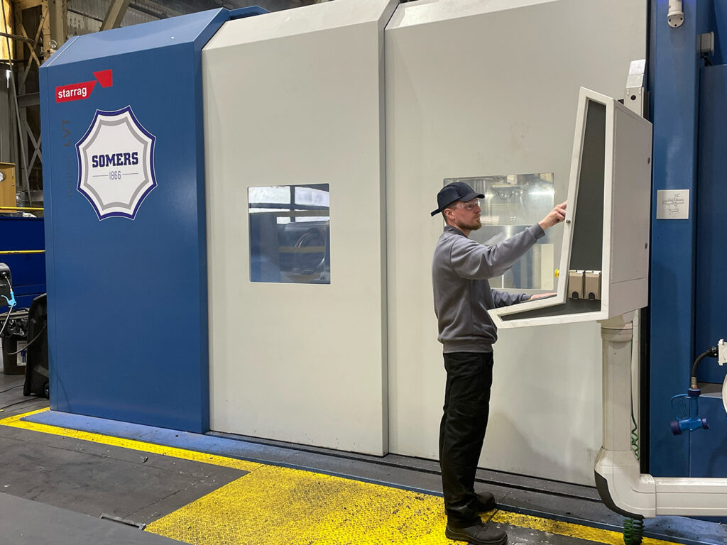 Somers Forge invest £1million in new CNC vertical borer - Folkes Holdings